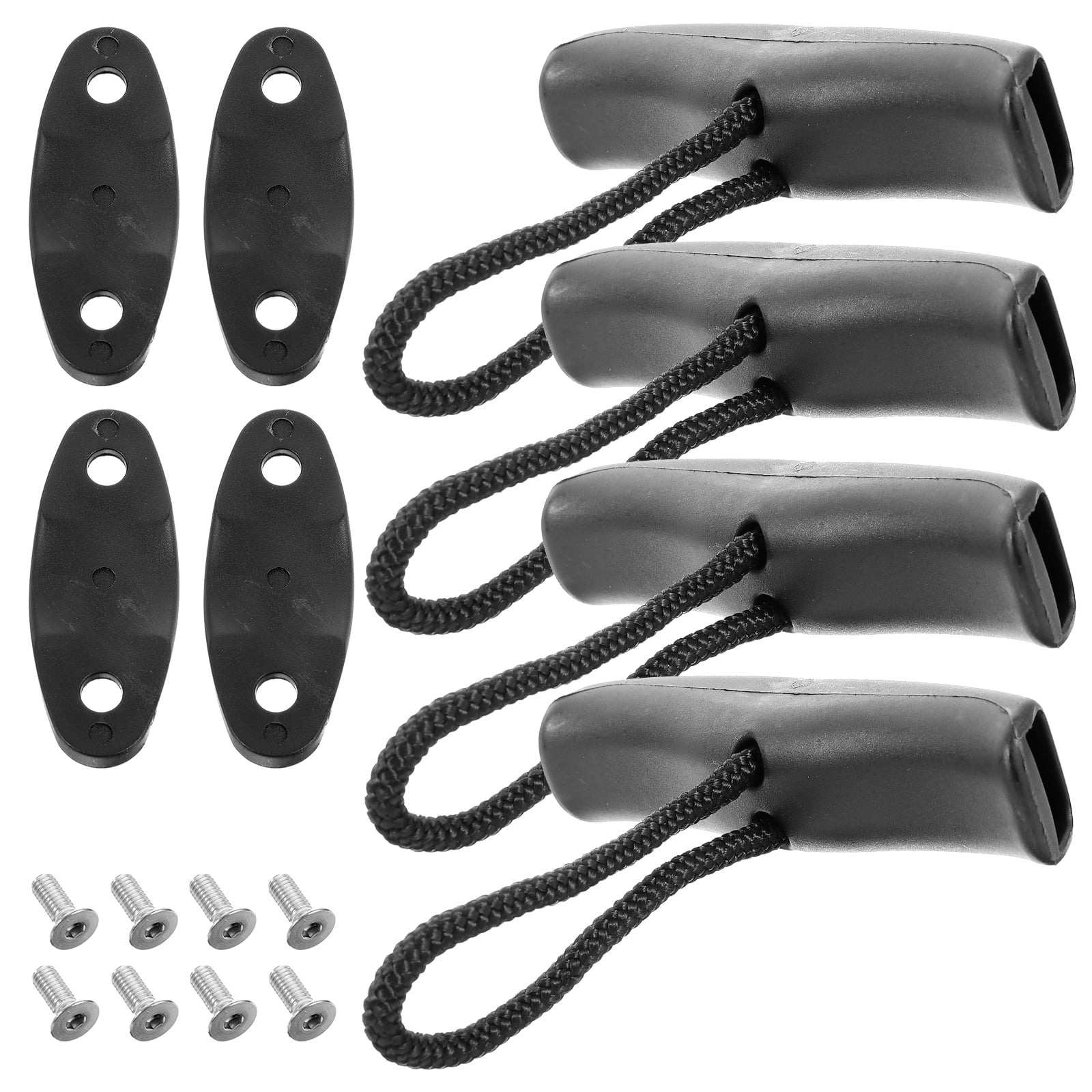 JiaHuin 4 Set Kayak Pull Handle Luggage Handle Kayak Handle With Rope ...