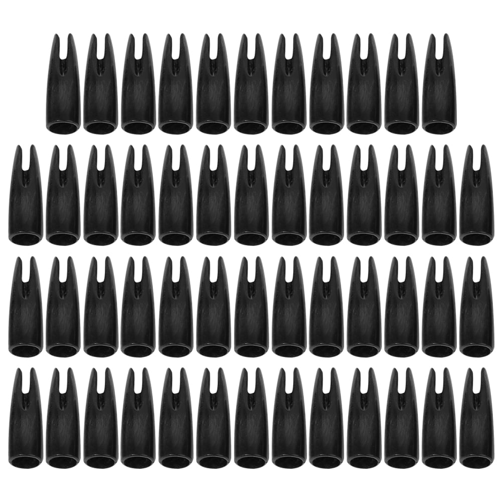 50PCS Arrow Tail Protective Covers Plastic Nock for Archery Accessories ...