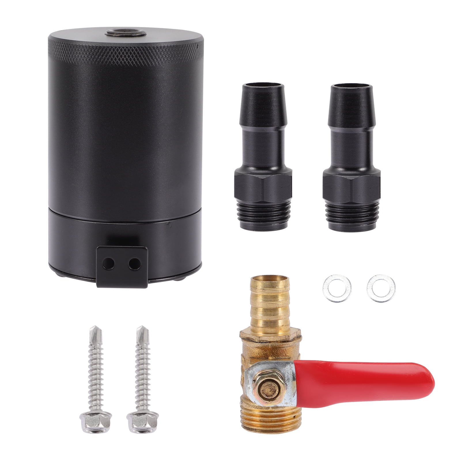 JiaHuin Baffled Oil Catch Can 2-port Oil Catch Can Universal Reservoir ... JiaHuin Baffled Oil Catch Can 2-port Oil Catch Can Universal Reservoir ...