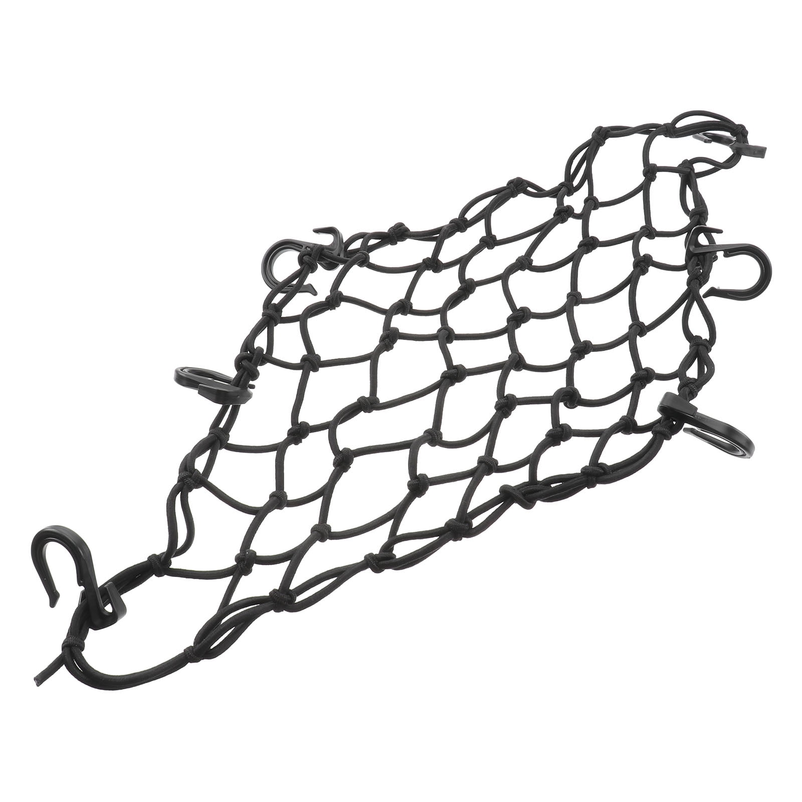 JiaHuin Luggage Net Bungee Cord Adjustable Motorcycle Mesh SUV Cargo ...
