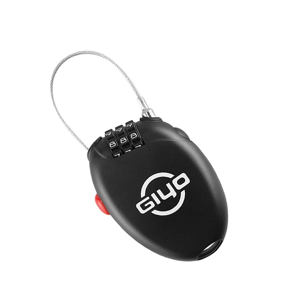 JiaHuin Mini Cable Lock Steel Cable Lock Safety Locks Mountain Bike ...