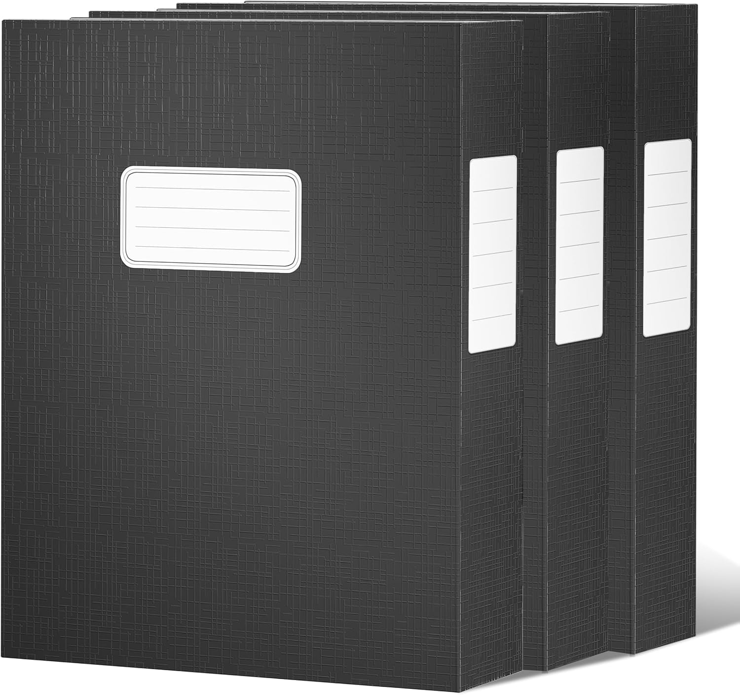 JiaWei Binder, Storage Folders Box 3Pack, File Boxes with Magnetic ...
