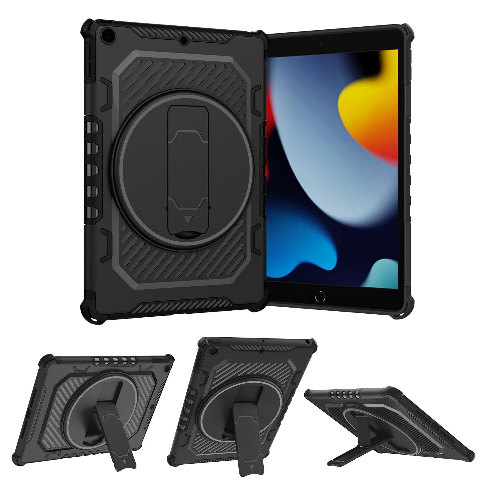 Jiahe Cover For iPad 9th/8th/7th Generation iPad 10.2 inch Case,Rubber ...
