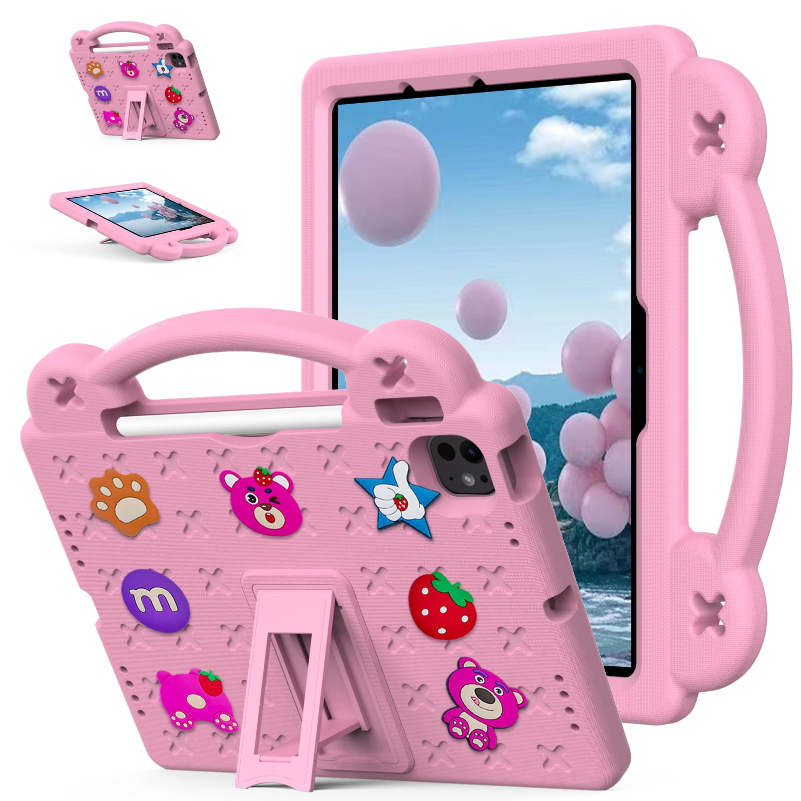 JiaheCover Kids Case for iPad Air 11 inch 2024 ,iPad Pro 11 inch 2024 ...