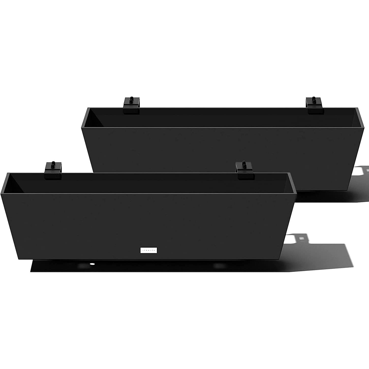 Jiaiun Brooklyn Rectangular Window Box Wall/Railing Planter (36 inch ...