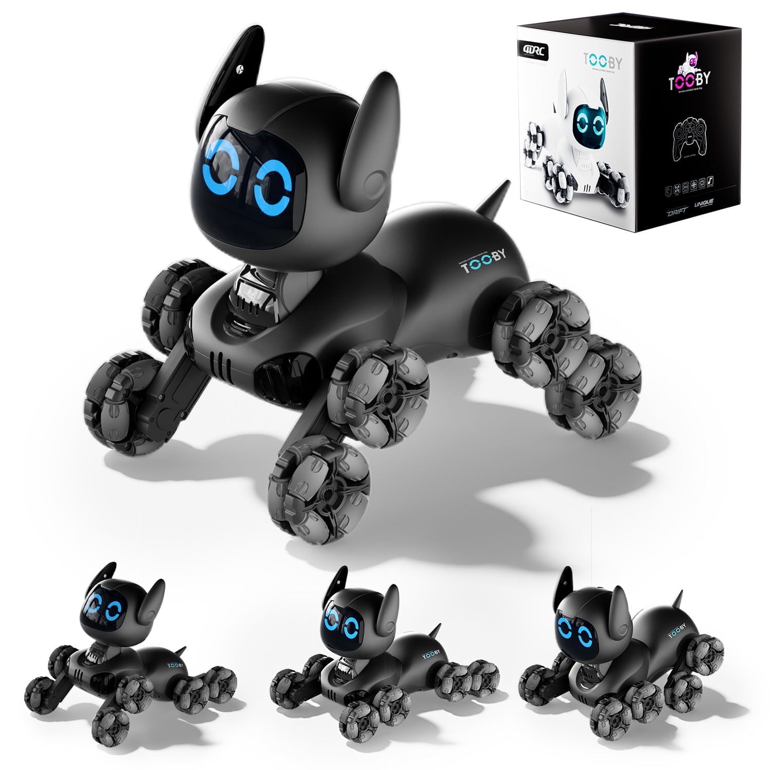 Jiakora Remote Control Robotic Dog - Electric Dog Pet Toy with Touch ...