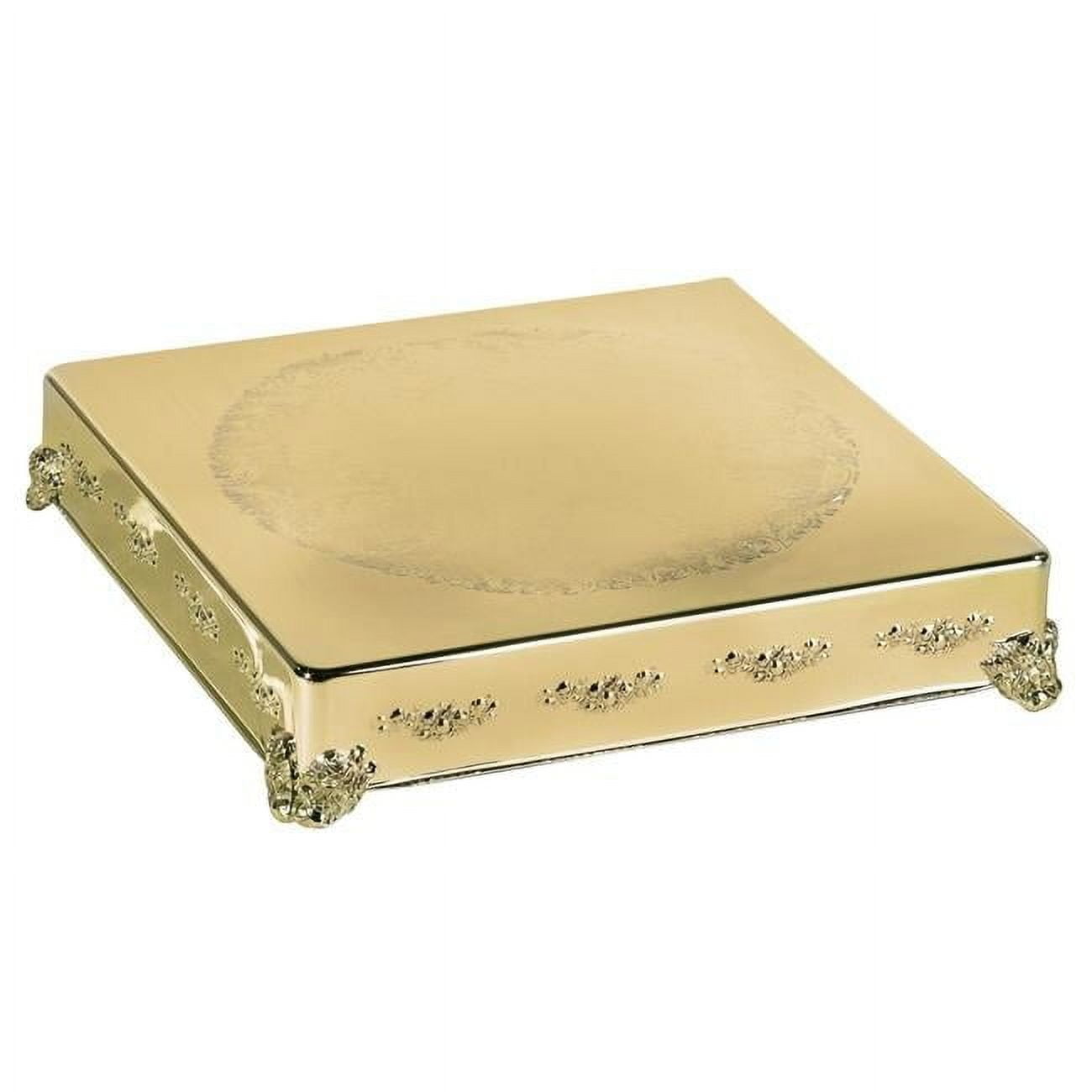 Gold Cake Plateau