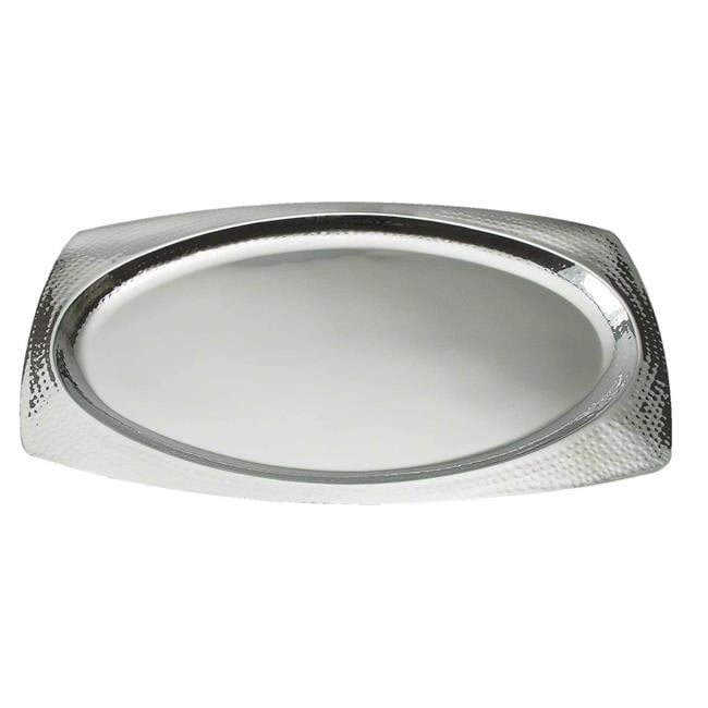 Jiallo 72339 67 x 15 x 5 cm Medium Canoe Boat Tray, Stainless Steel ...