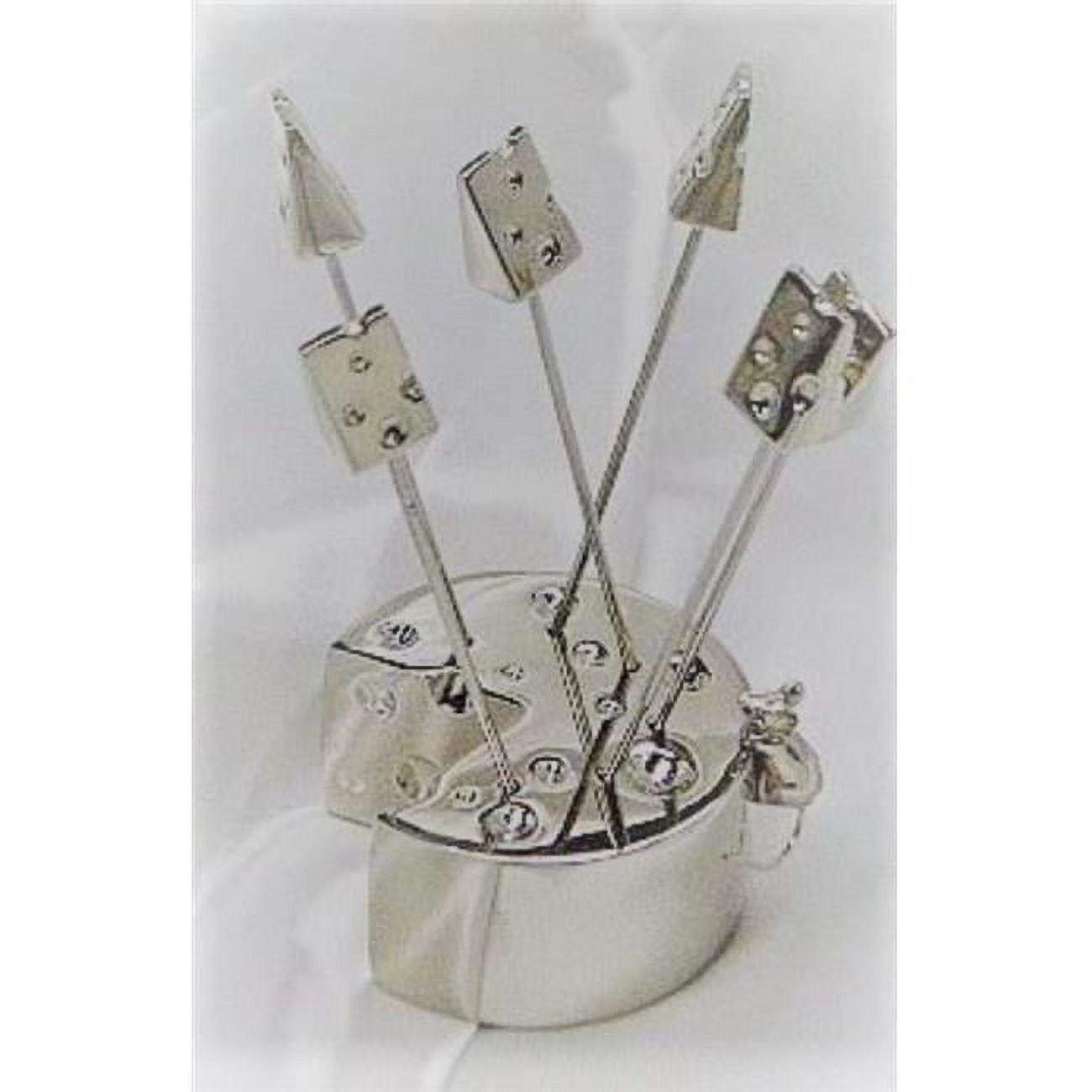 Jiallo 88709 Mice Cheese Picks Holder with 6 Picks - Walmart.com