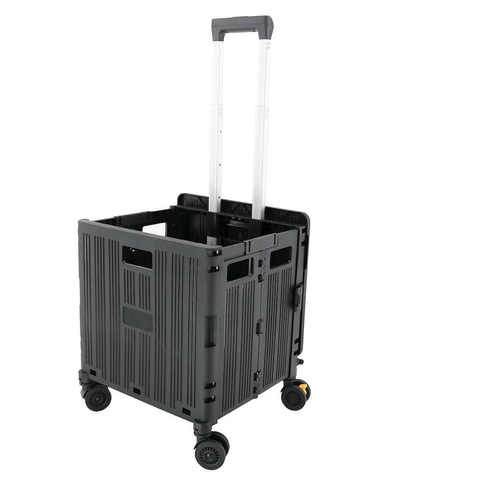 WHITE LABEL Foldable Utility Crate With 360° Spinner Wheels ...