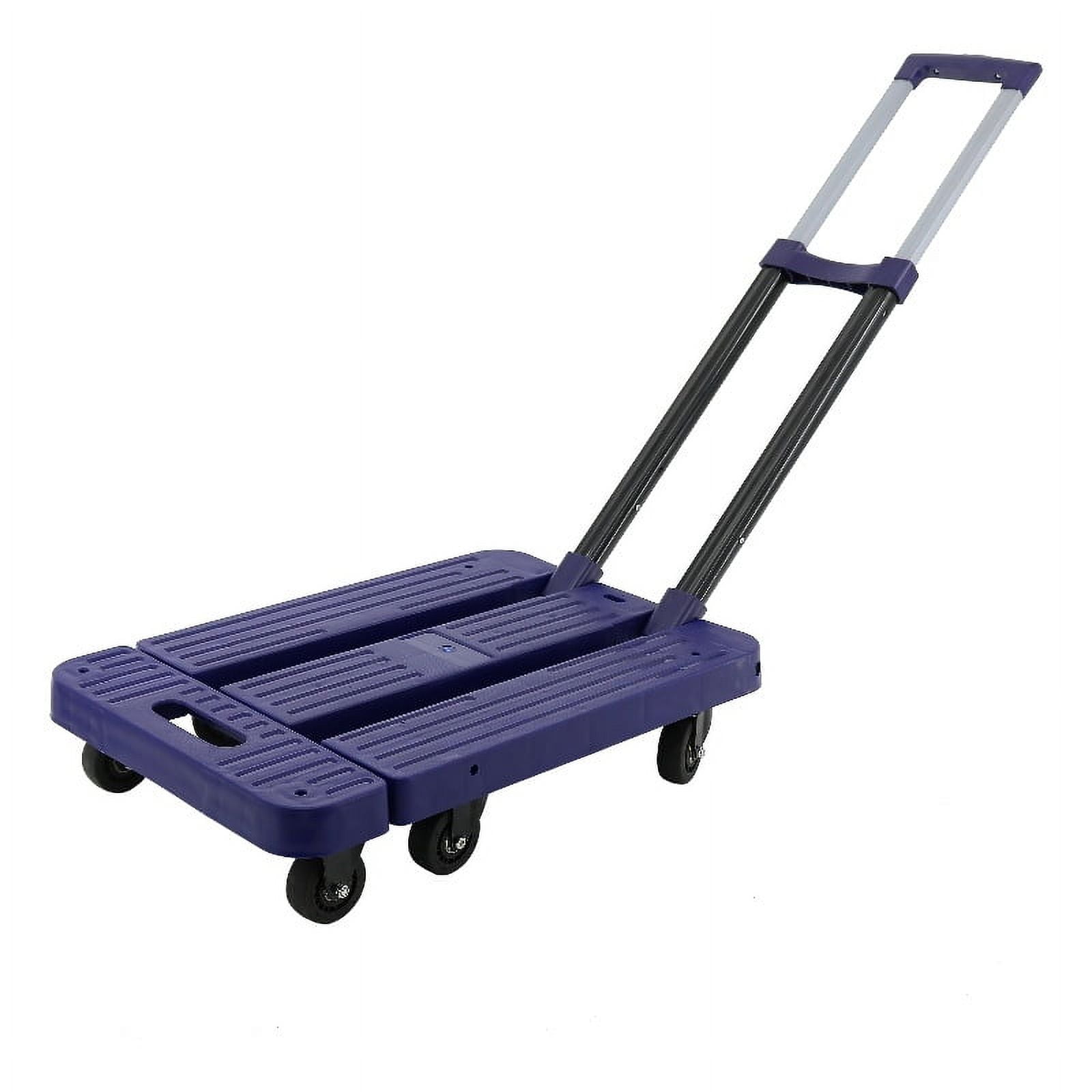 Jiallo Jiallo Heavy Duty Foldable Utility Dolly Platform Crate with 6 ...