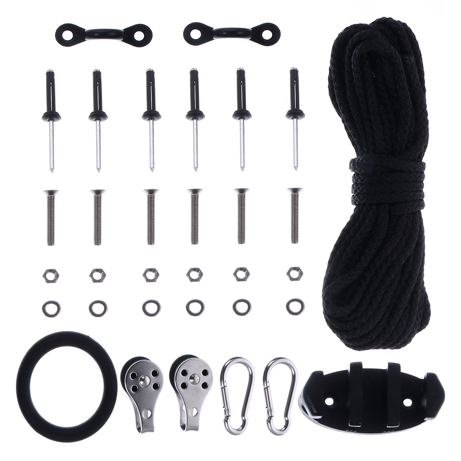 Jiandong Anchor Trolley Pulley Kayak Anchor Accessories Deck Trolley ...