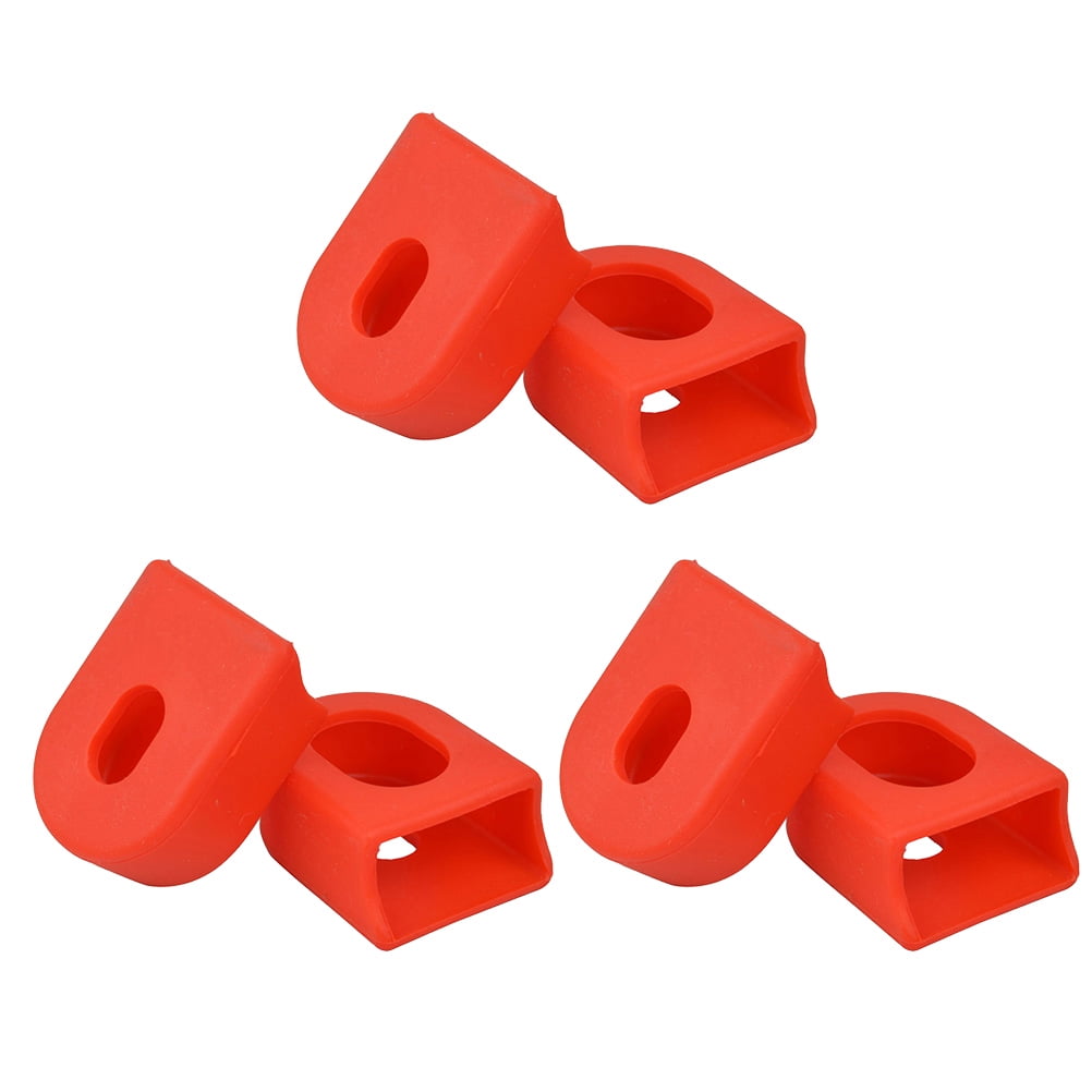 Jiandong Crank Arm case 6PCS Crankset Rubber Protectors Crank Arm Cases for Mountain Bike Road ...