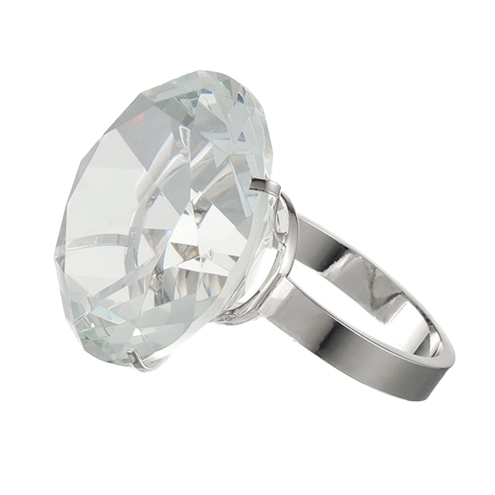 Jiandong Diamond Ring Ornament Ring Diamond Prop Props Photo Pops Party Favors Gift Christmas ...