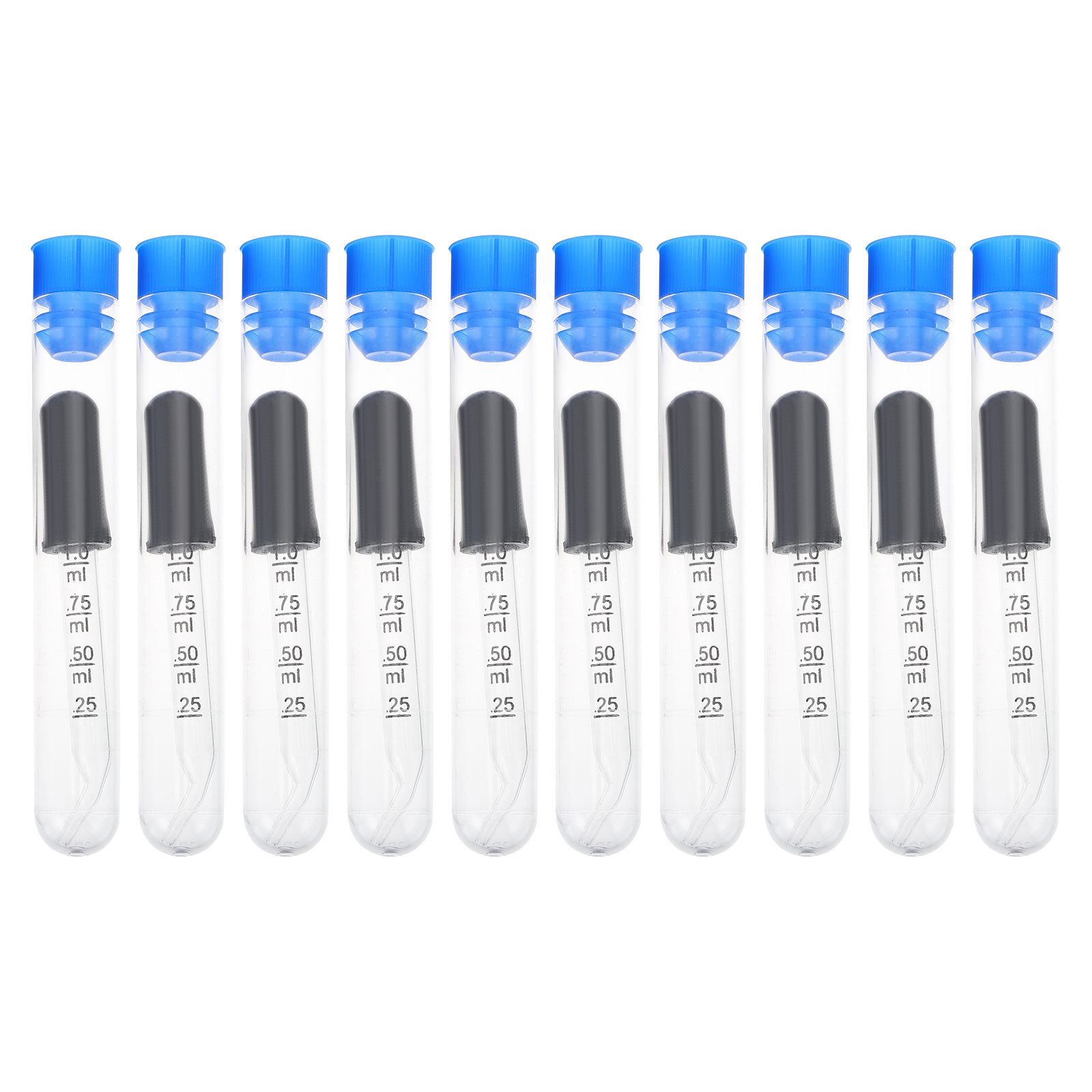 Jiandong Glass Droppers 1 Set Glass Droppers Laboratory Droppers ...