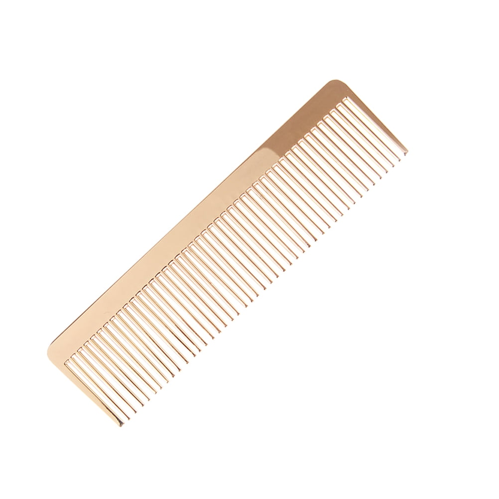 Jiandong Metal Comb Metal Barber Combs for Styling and Haircutting(4 ...