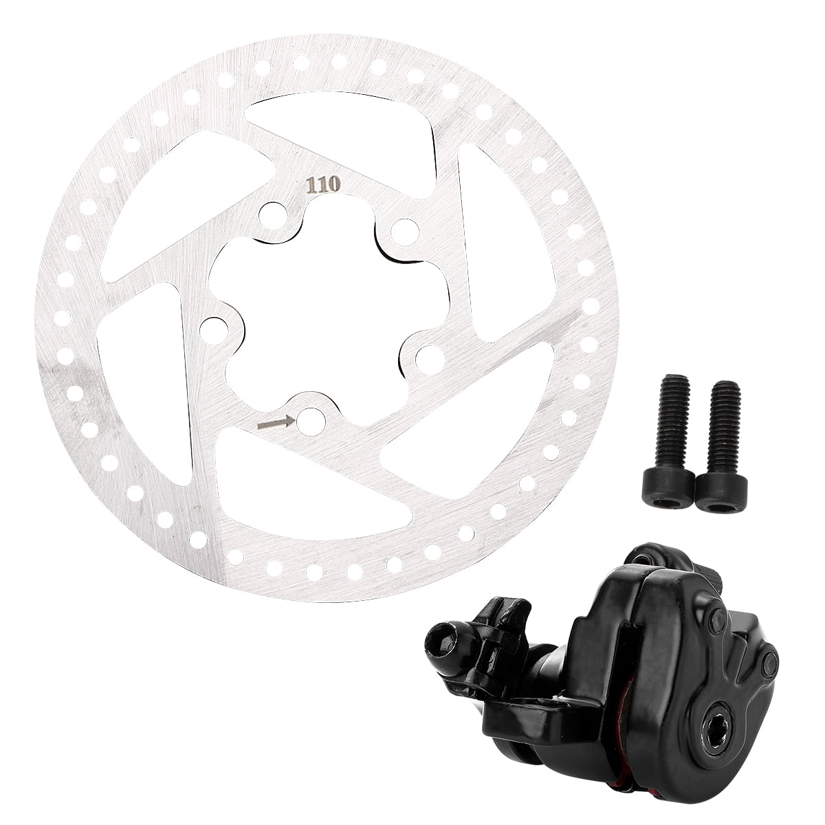 Jiandong Scooter Caliper M365 Brake Caliper Disc Rotor Front Rear Bike ...