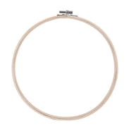 Hareemi Wood Embroidery Hoop Frame Embroidery Hoop Wood Display Frame ...