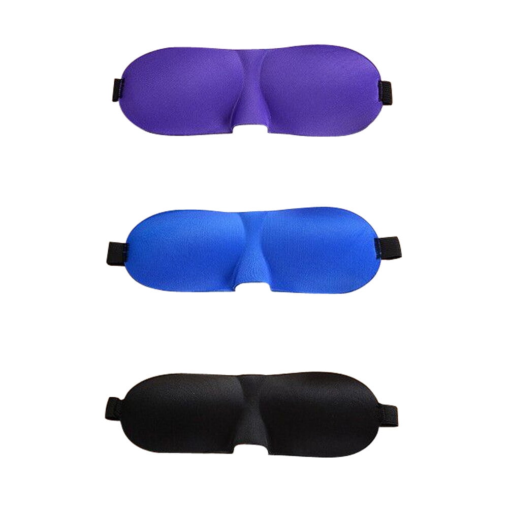 Jiandong eye mask 3pcs Sleep Mask Lightweight Comfortable Super ...