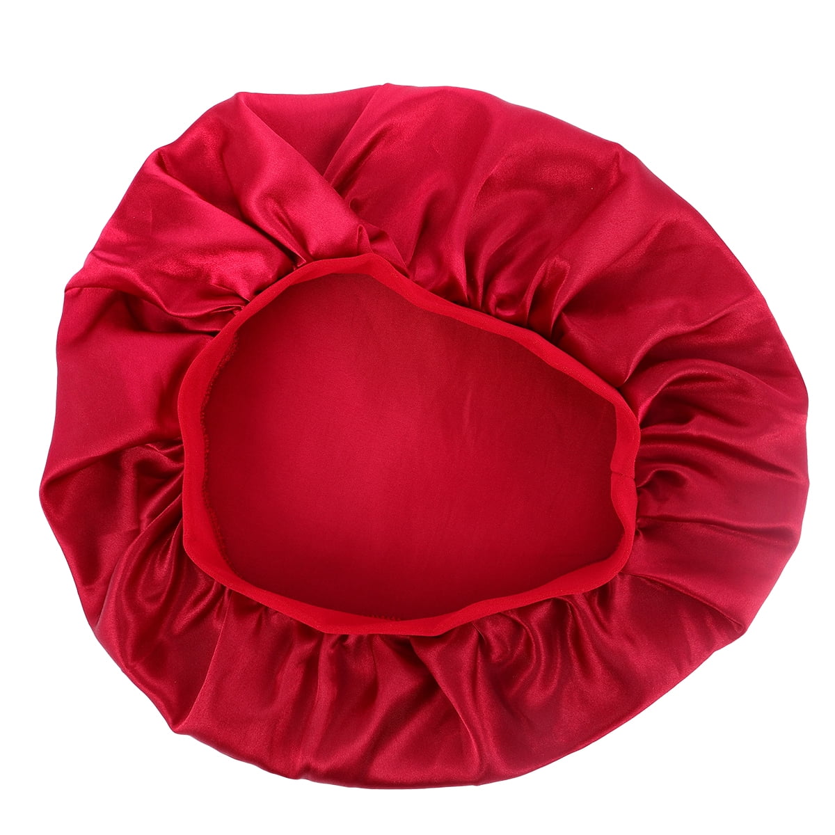 Jiandong sleep cap Satin Wide Brim Salon Bonnet Night Hat - Hair Loss ...