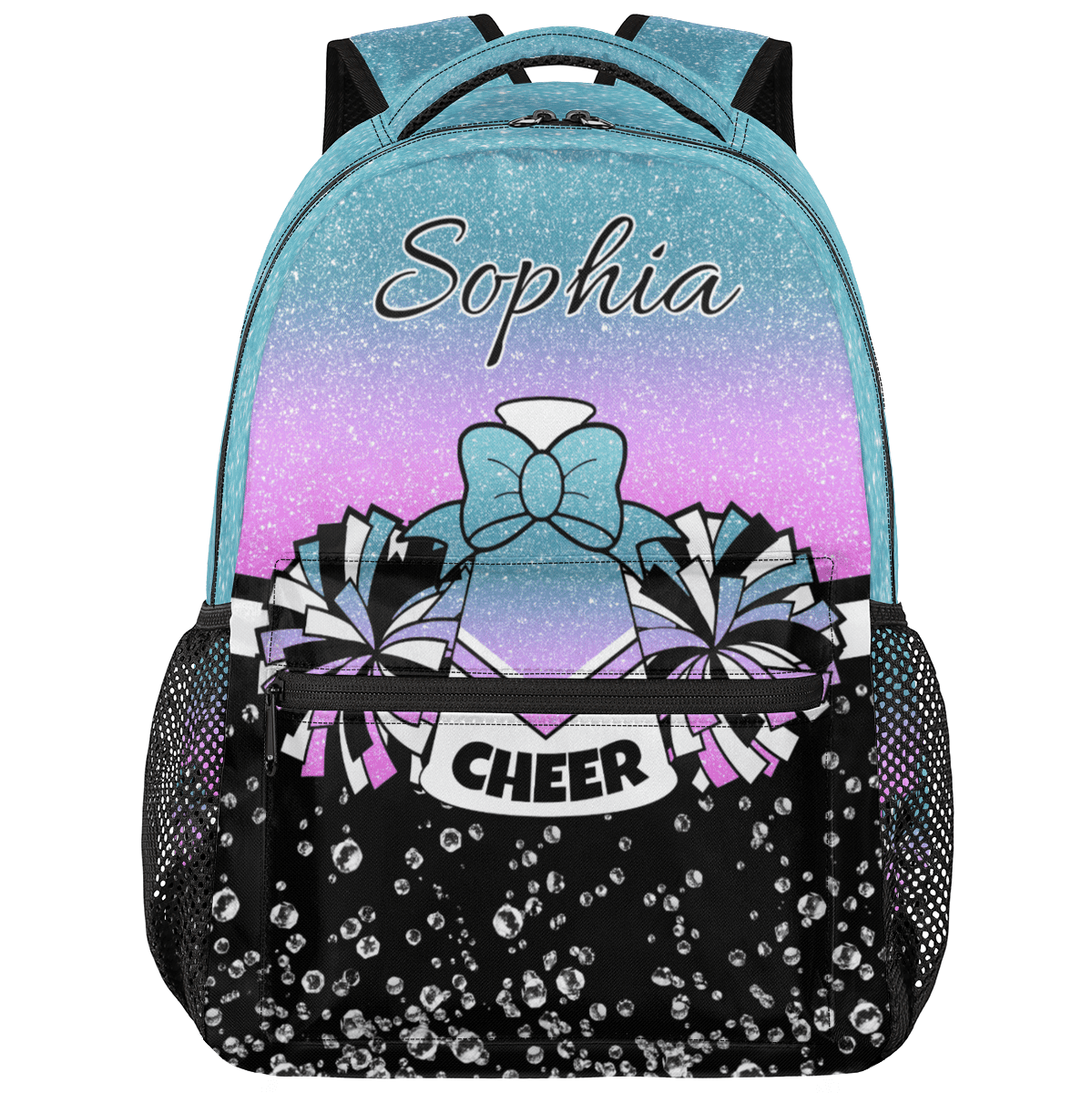 Jiaoprinted Custom Cheer Backpack Personalized Cheerleader Shoulder Bag ...