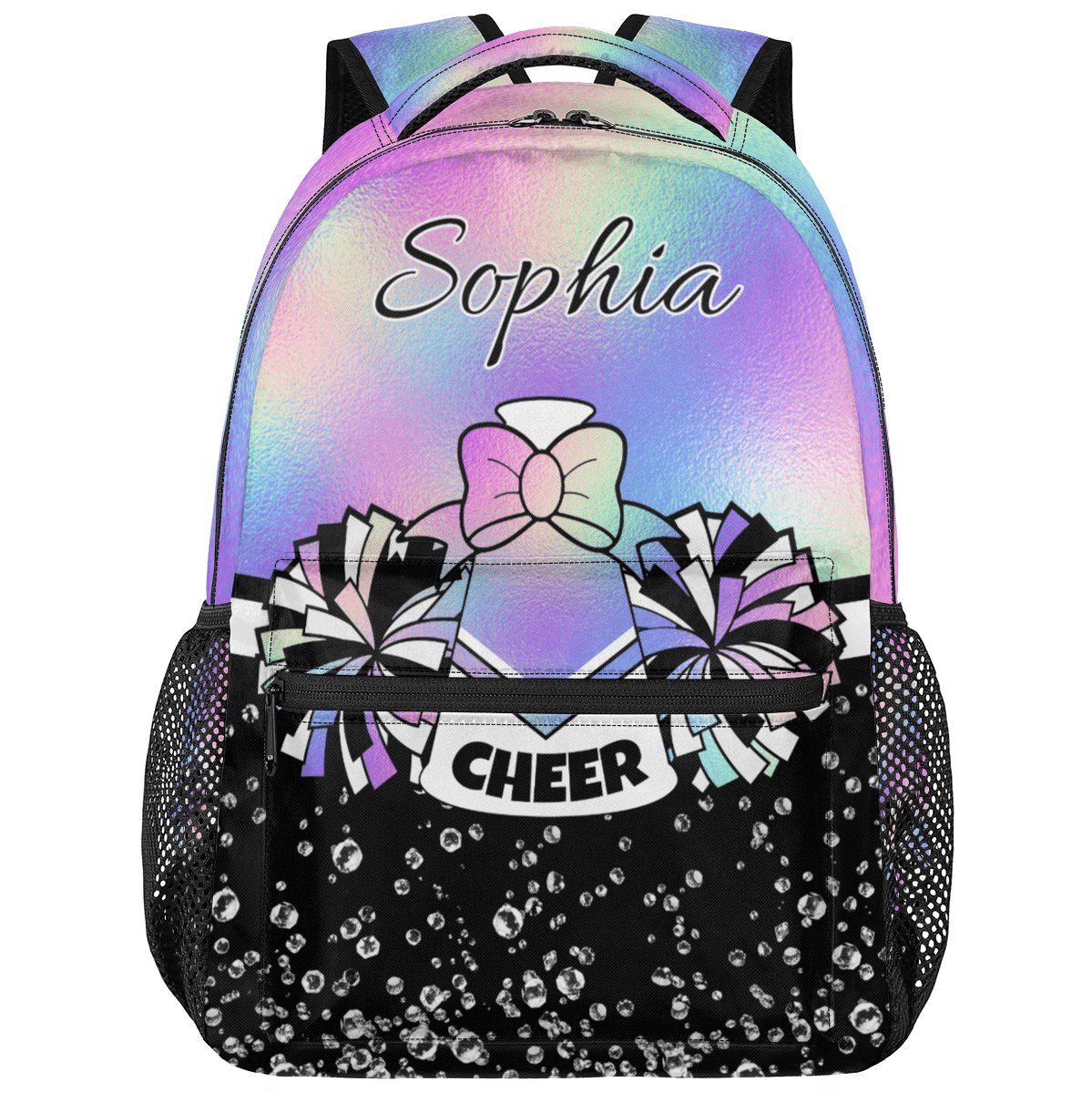 Jiaoprinted Custom Cheer Backpack Personalized Cheerleader Shoulder Bag ...