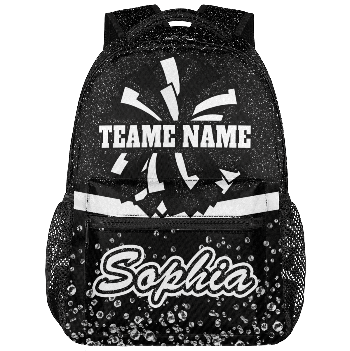 Jiaoprinted Custom Cheer Backpack for Cheerleader, Personalized Cheer ...