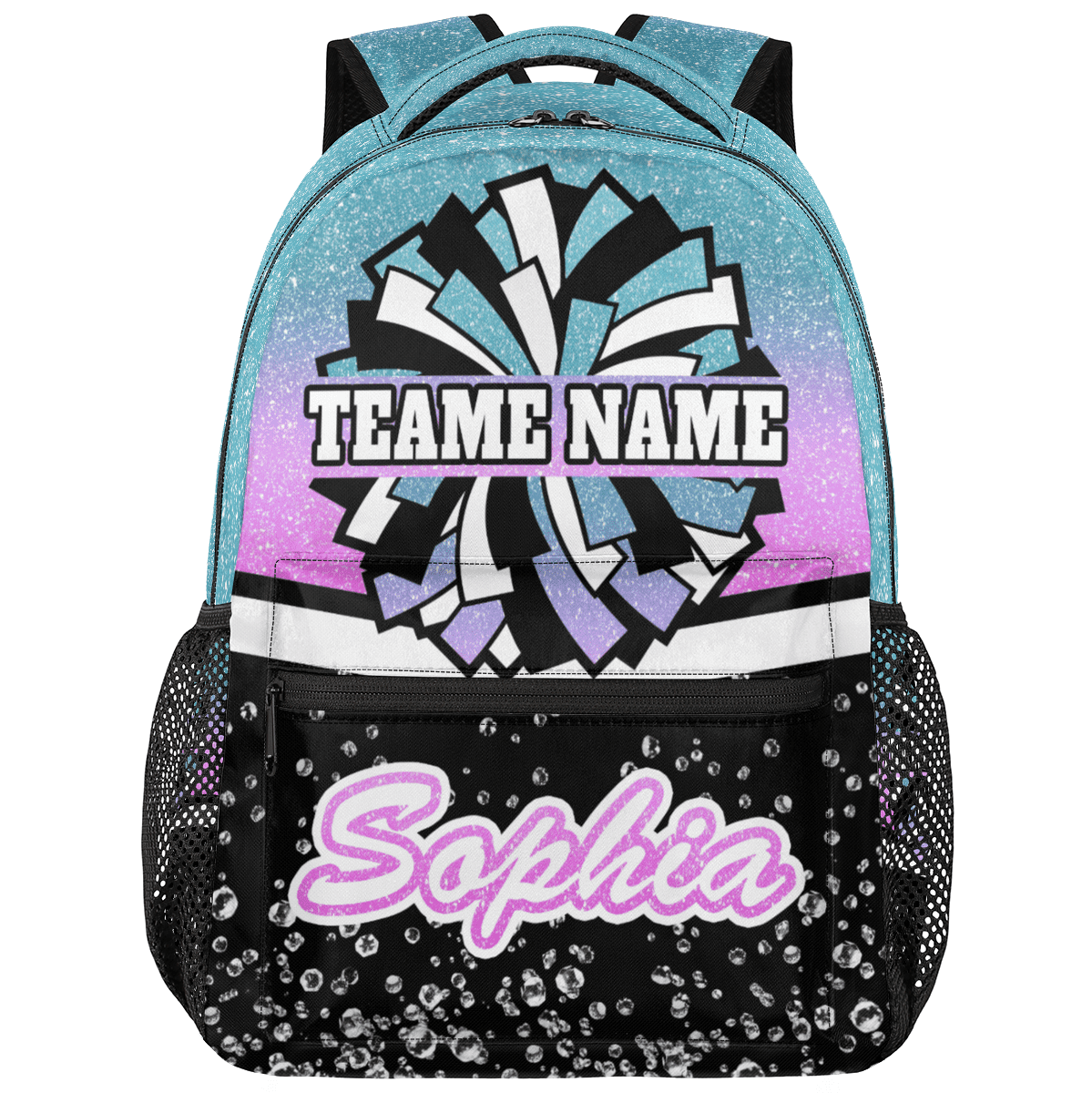 Jiaoprinted Custom Cheer Backpack for Cheerleader, Personalized Cheer ...