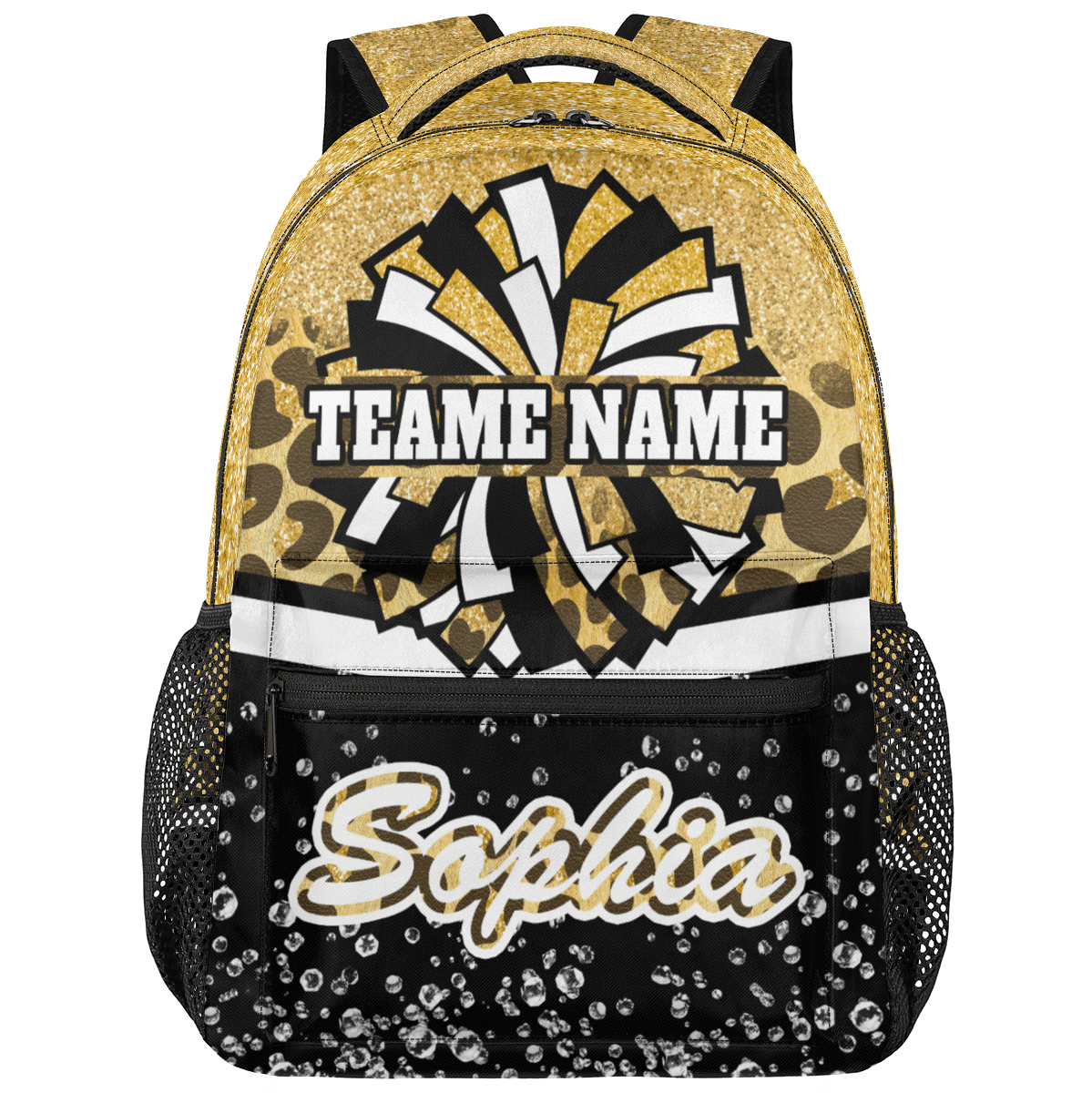 Jiaoprinted Custom Cheer Backpack for Cheerleader, Personalized Cheer ...