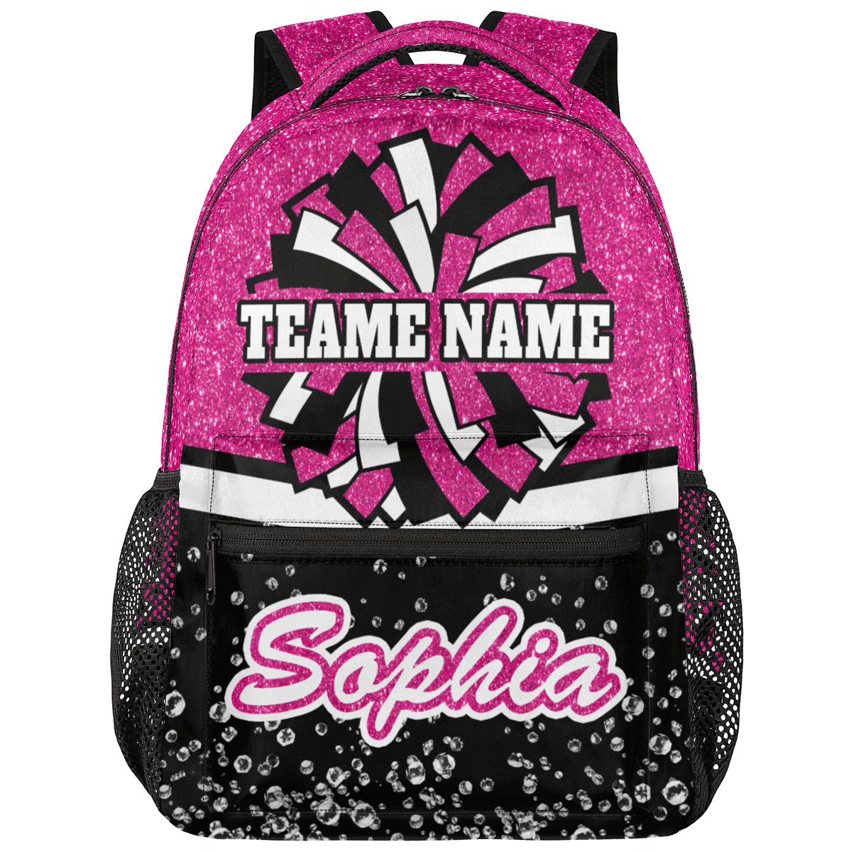 Jiaoprinted Custom Cheer Backpack for Cheerleader, Personalized Cheer ...