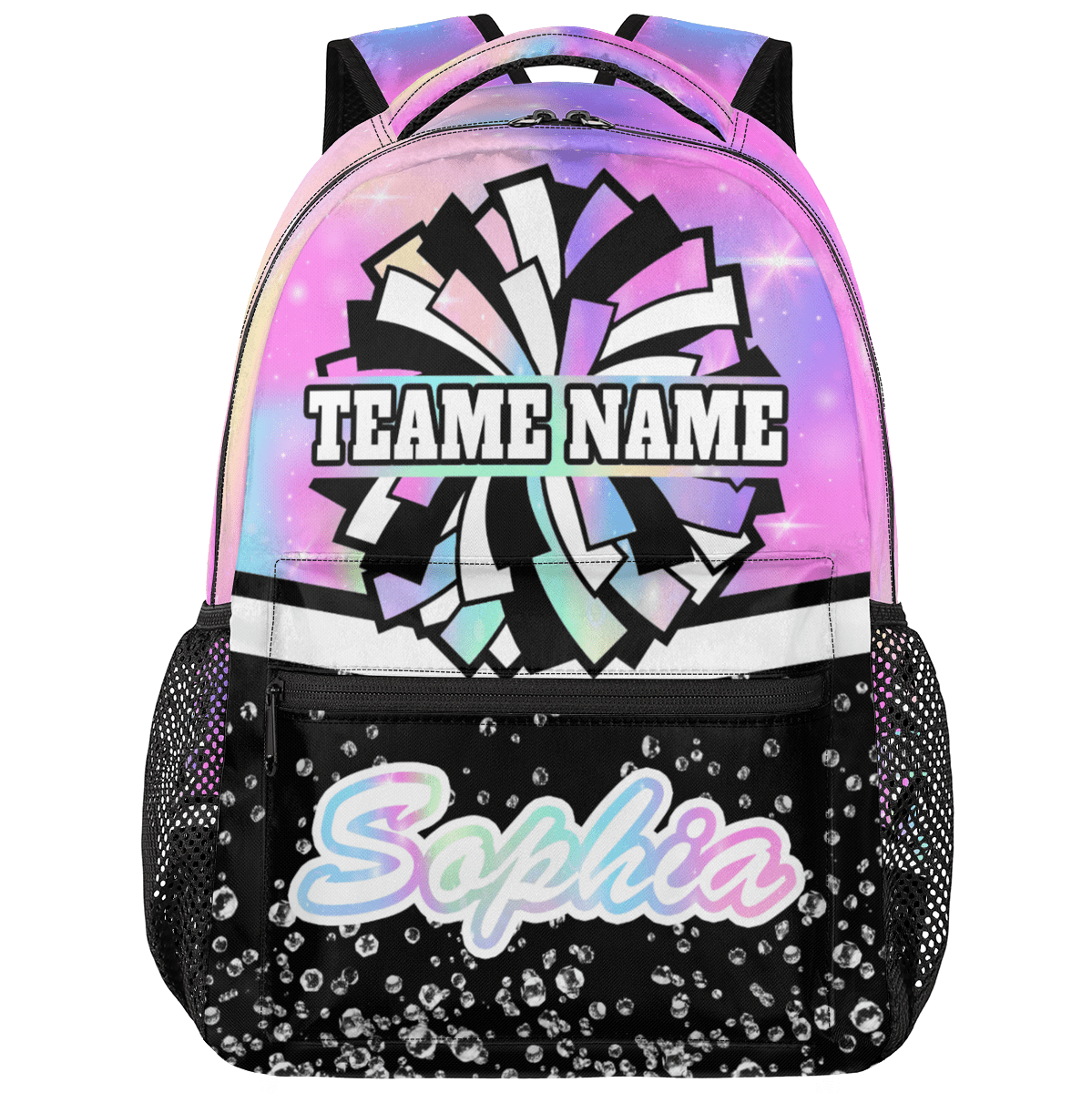 Jiaoprinted Custom Cheer Backpack for Cheerleader, Personalized Cheer ...