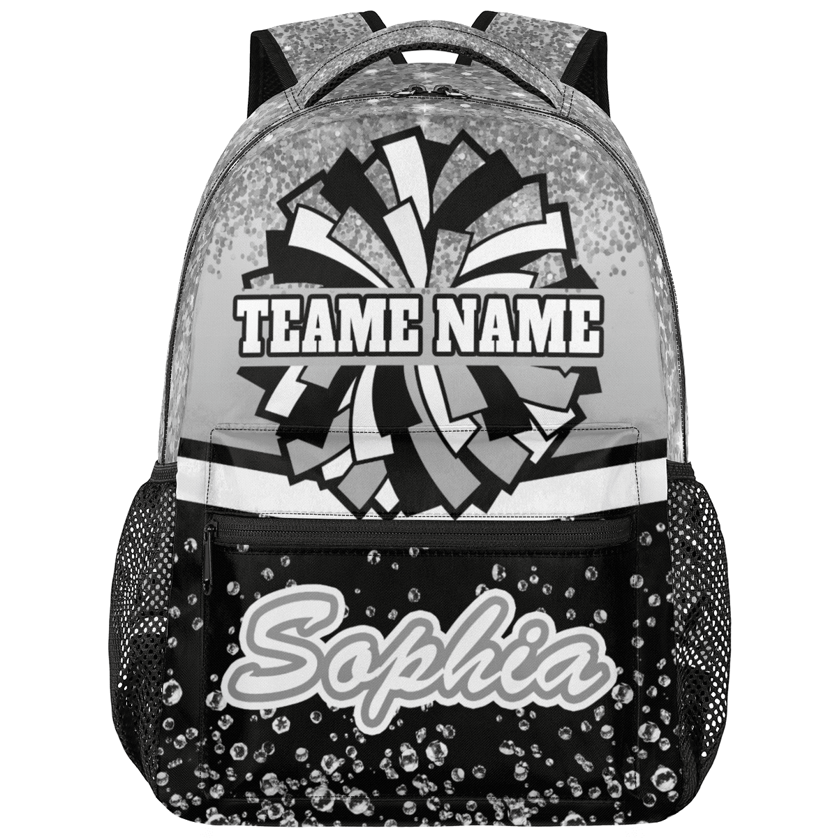 Jiaoprinted Custom Cheer Backpack for Cheerleader, Personalized Cheer ...