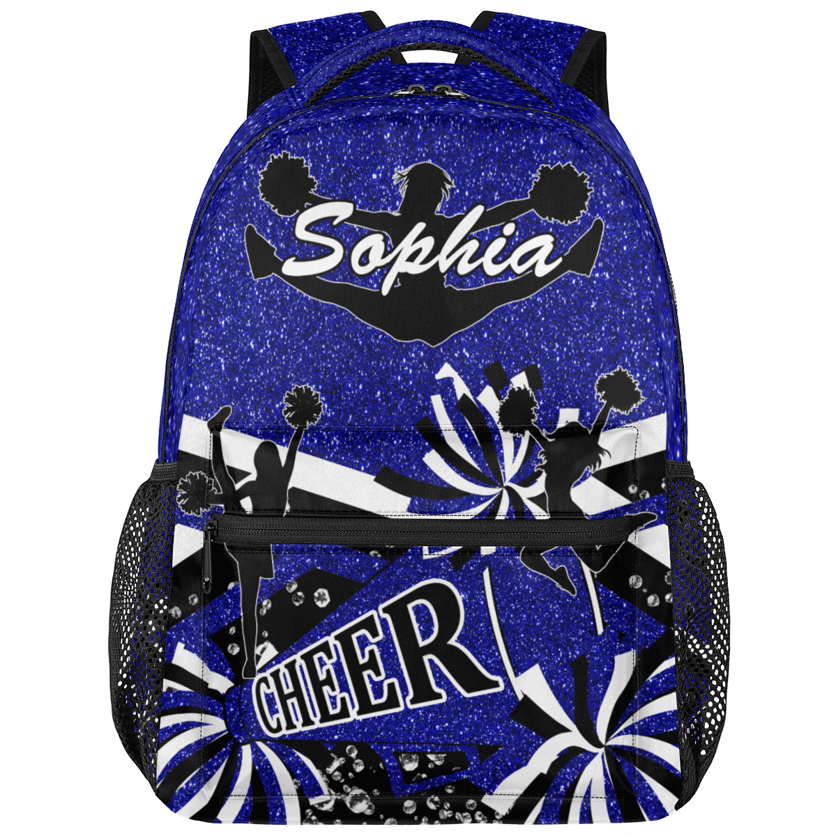 Jiaoprinted Custom Cheer Backpack with Name, Personalized Cheerleader ...