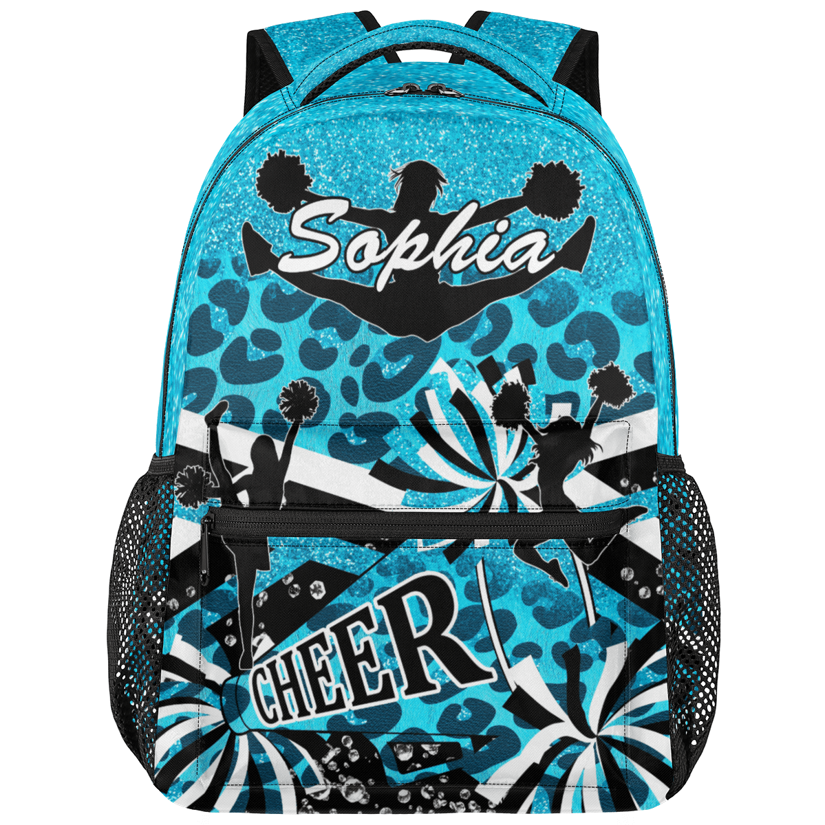 Jiaoprinted Custom Cheer Backpack with Name, Personalized Cheerleader ...