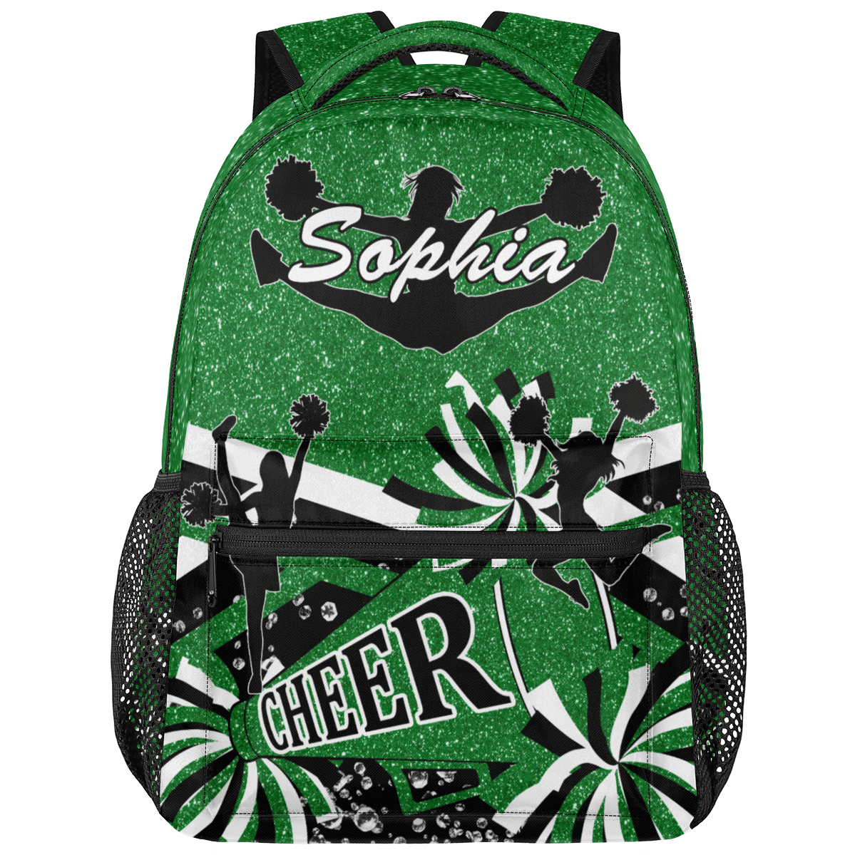 Jiaoprinted Custom Cheer Backpack with Name, Personalized Cheerleader ...