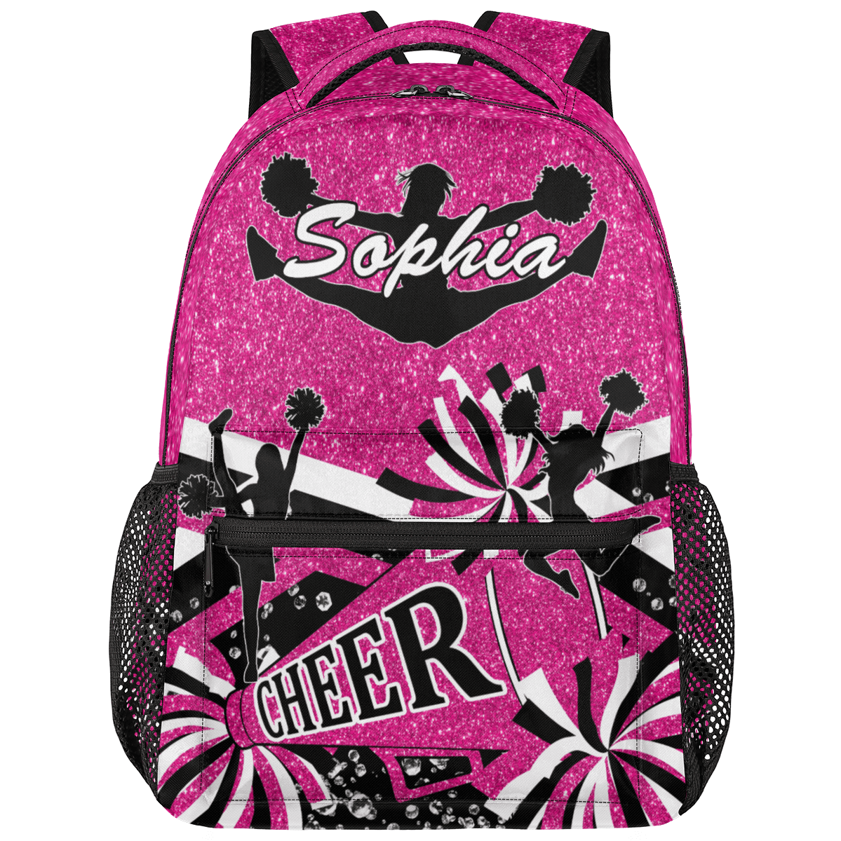 Jiaoprinted Custom Cheer Backpack with Name, Personalized Cheerleader ...