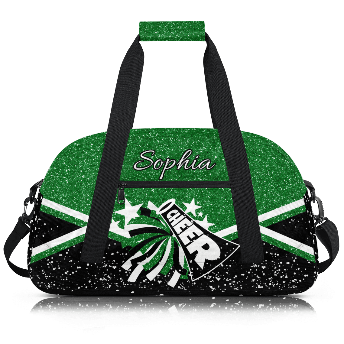 Jiaoprinted Custom Cheer Duffel Bag, Personalized Sport Gym Bags with ...
