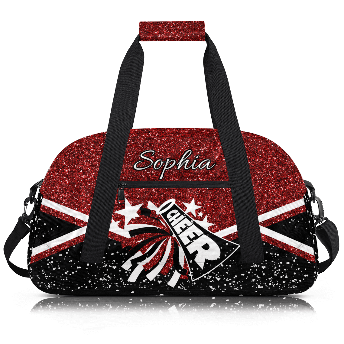 Jiaoprinted Custom Cheer Duffel Bag, Personalized Sport Gym Bags with ...
