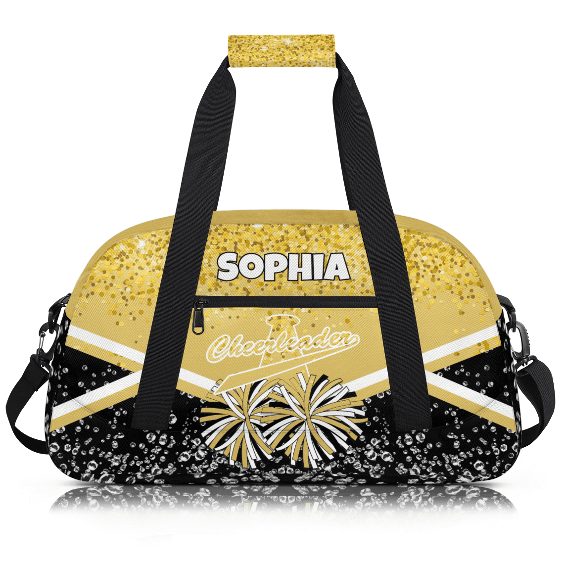 Jiaoprinted Custom Cheer Duffel Bag for Women, Personalized Cheer Bag ...
