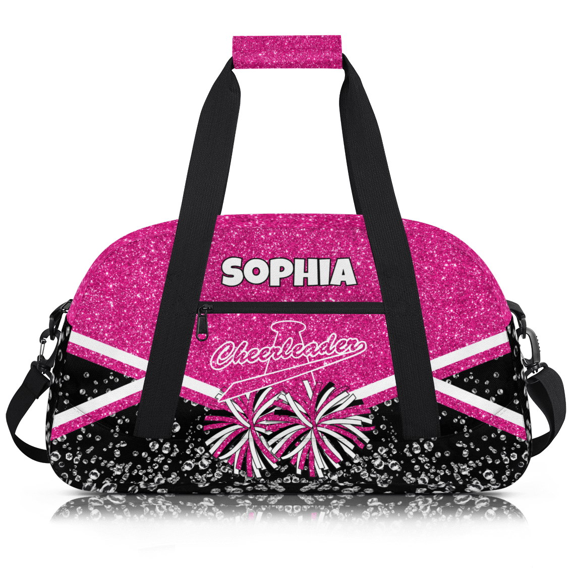 Jiaoprinted Custom Cheer Duffel Bag for Women, Personalized Cheer Bag ...