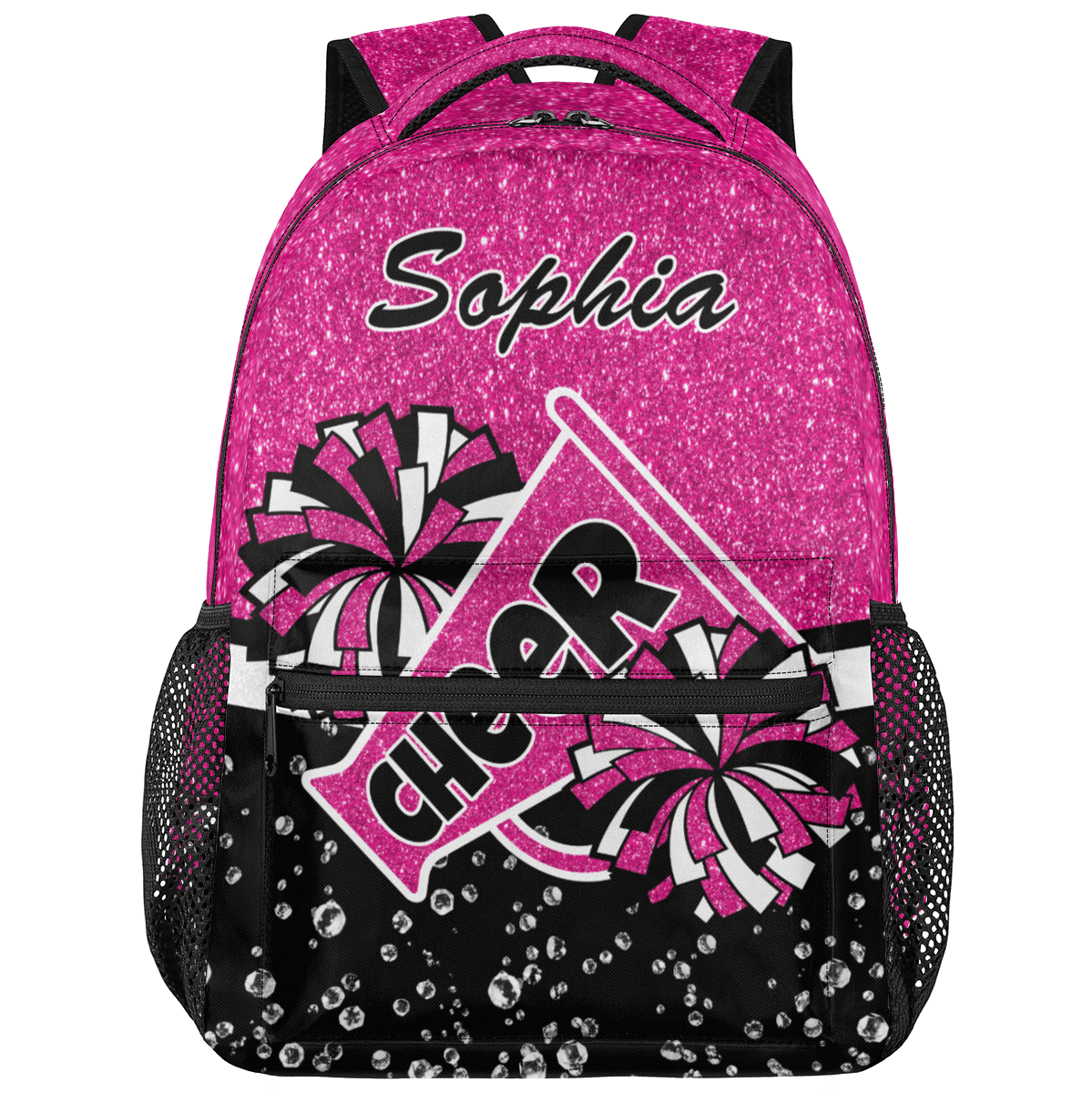 Jiaoprinted Personalized Cheer Backpack for Cheerleader, Custom Name ...