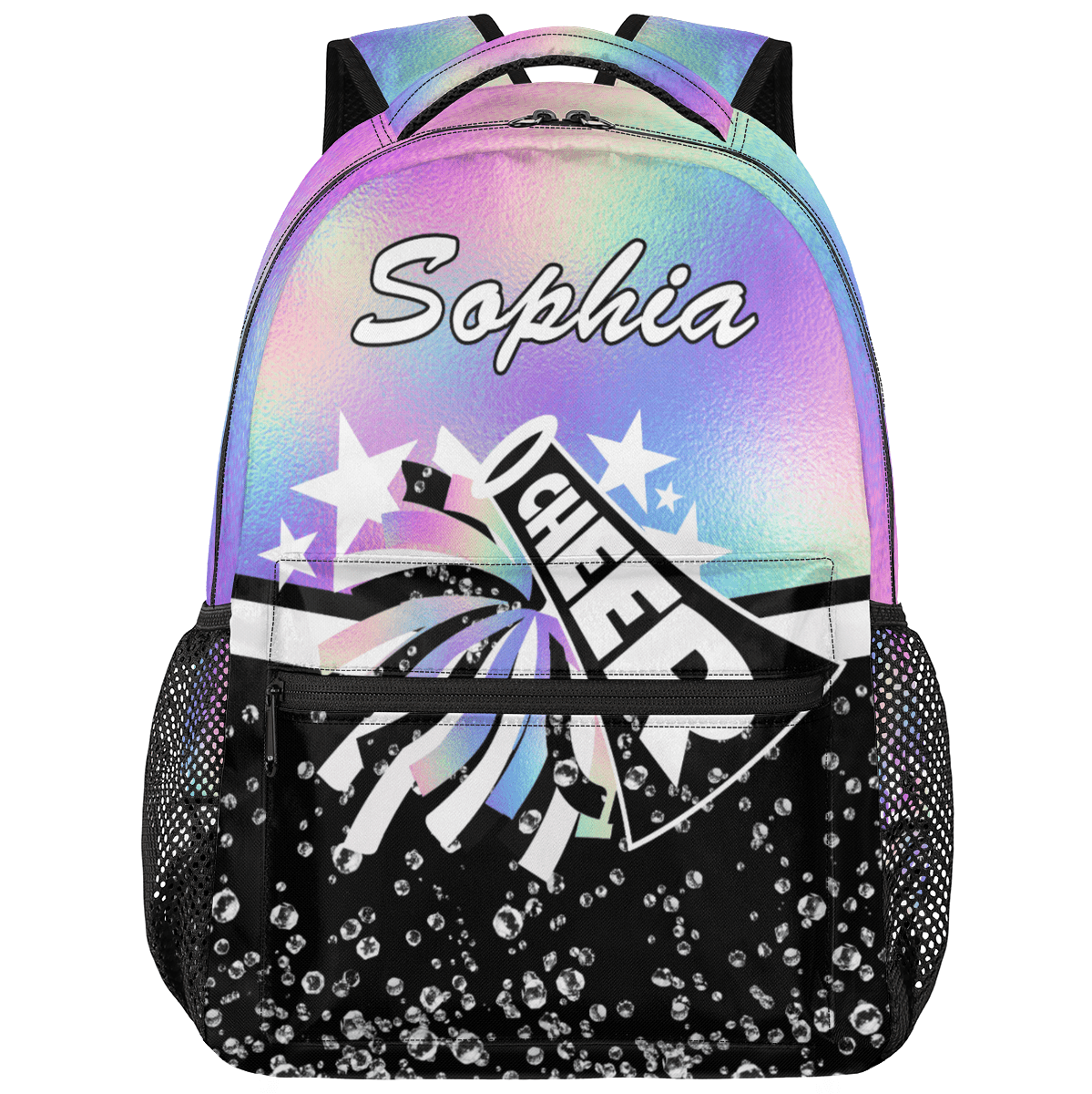 Jiaoprinted Personalized Cheer Backpack for Cheerleaders, Custom Name ...