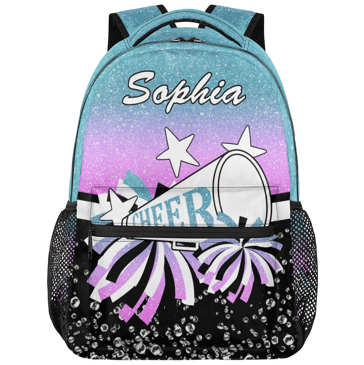 Jiaoprinted Personalized Cheer Backpack with Name, Custom Cheerleader ...