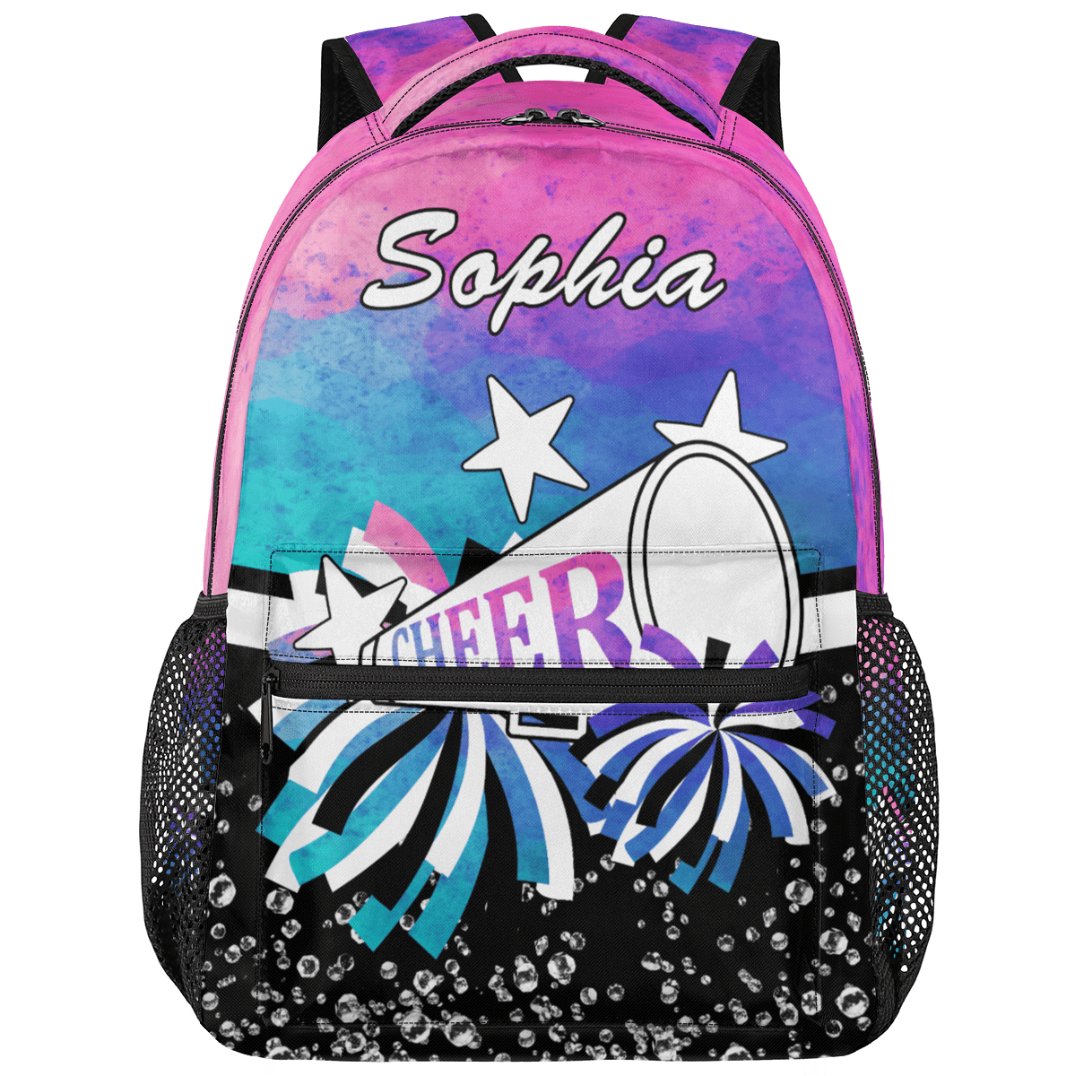Jiaoprinted Personalized Cheer Backpack with Name, Custom Cheerleader ...