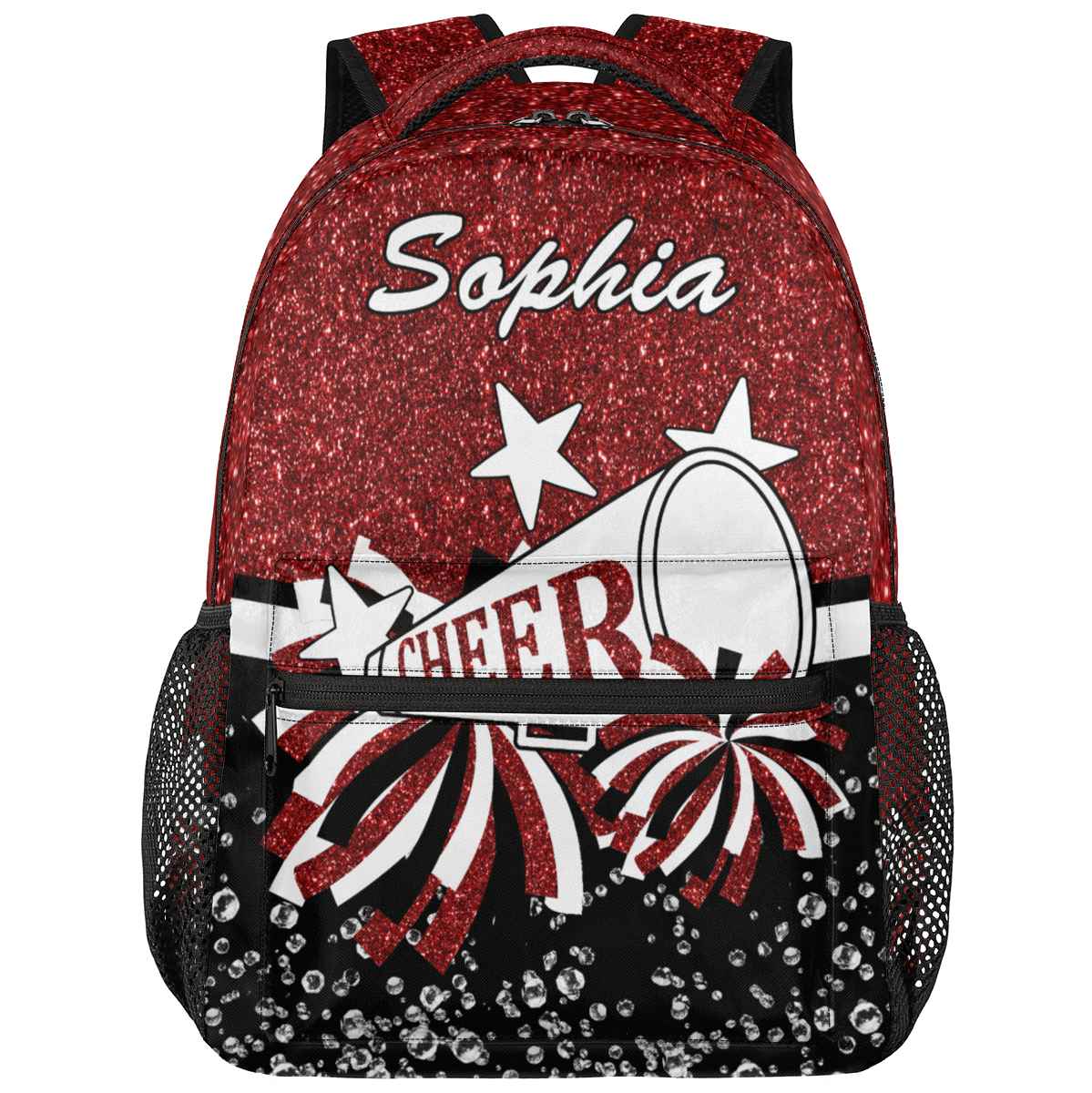 Jiaoprinted Personalized Cheer Backpack with Name, Custom Cheerleader ...
