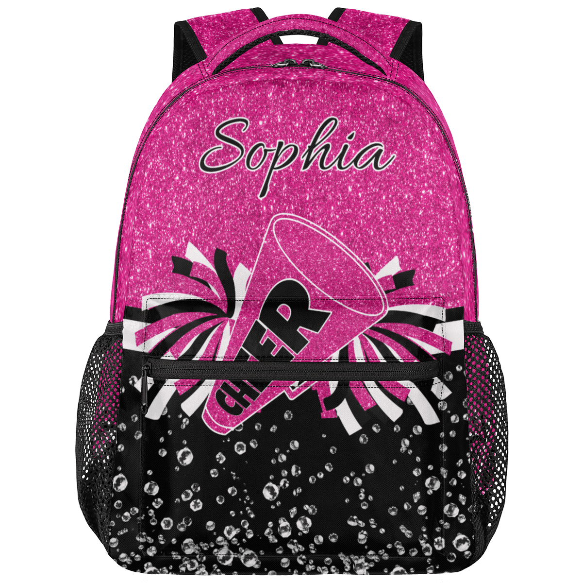 Jiaoprinted Personalized Cheer Backpack with Name, Custom Cheerleader ...
