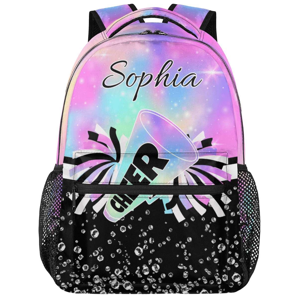 Jiaoprinted Personalized Cheer Backpack with Name, Custom Cheerleader ...