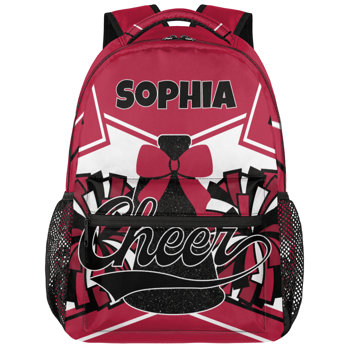 Jiaoprinted Personalized Cheer Backpack with Name, Custom Cheerleading ...