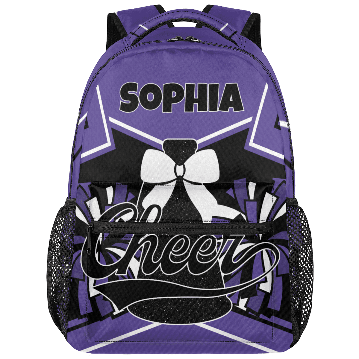 Jiaoprinted Personalized Cheer Backpack with Name, Custom Cheerleading ...