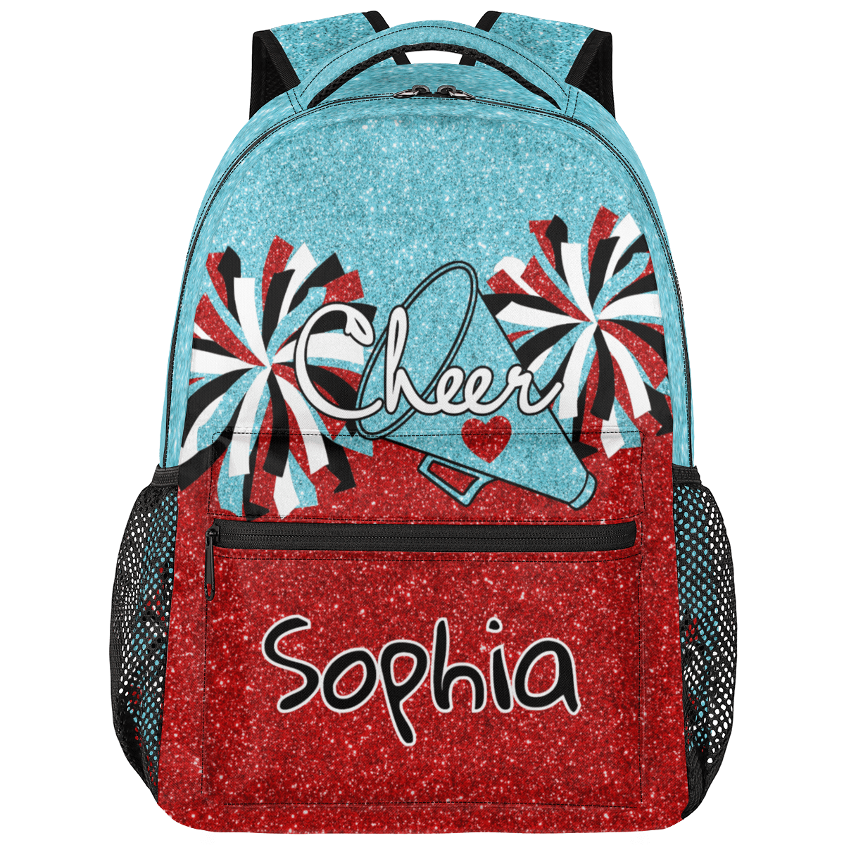 Jiaoprinted Personalized Cheer Backpack with Name, Custom Sports ...
